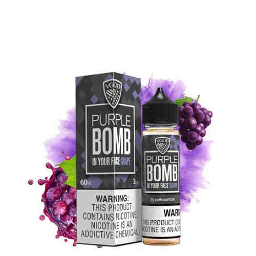 Purple Bomb By VGOD 60ml - Vape Khobar - VGOD Ejuice Riyadh