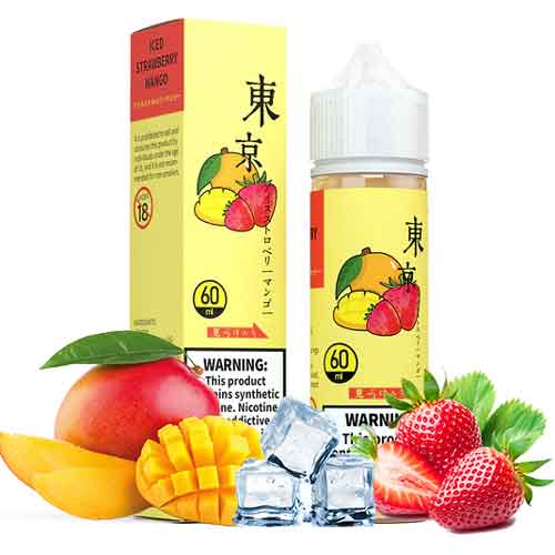 Tokyo Iced Strawberry Mango - Vape Khobar - Tokyo Strawberry Mango Riyadh