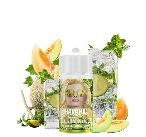 Melon Mojito Ice Salt - Havana Dream - Vape Khobar - Havana Dream Salt Riyadh