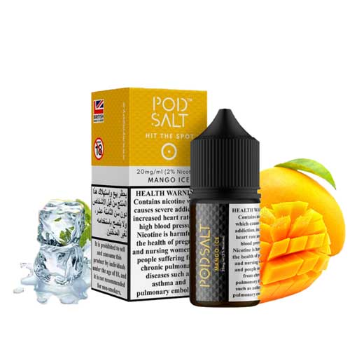 POD SALT - MANGO ICE Salt 20mg - Core Mango Ice Salt Riyadh - Vape Khobar